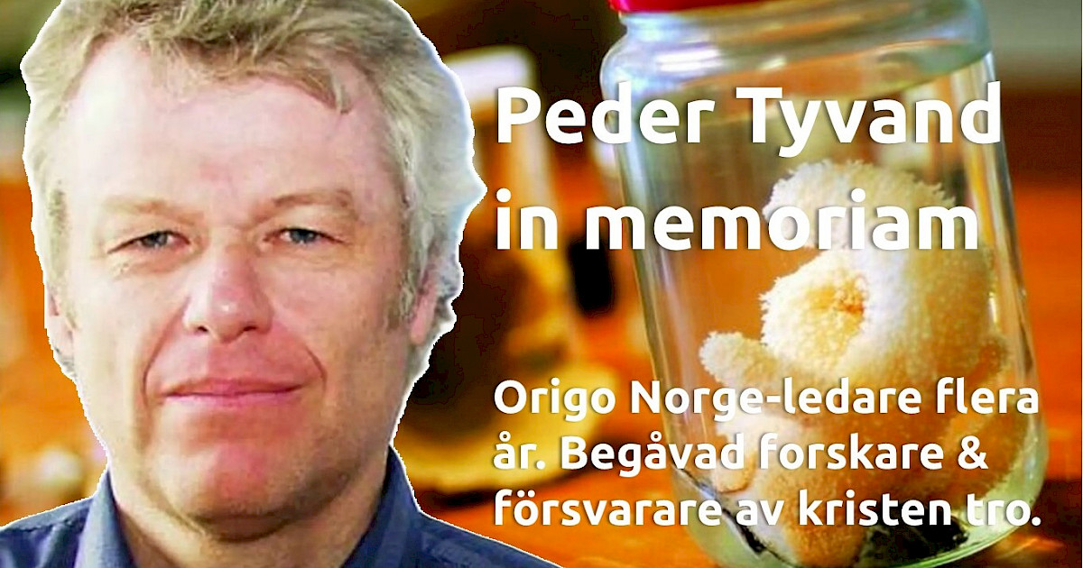 Tyvand in memoriam | Föreningen Genesis